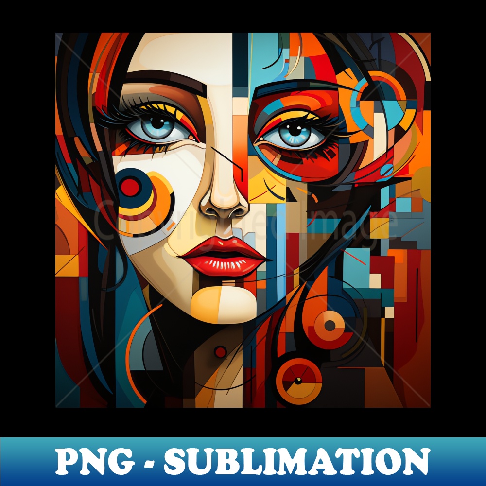 Polygonal Panache - Retro PNG Sublimation Digital Download - | Inspire ...