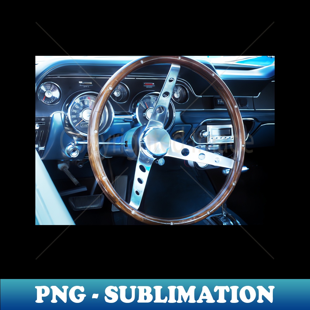 Steering wheel US car classic - Professional Sublimation Dig | Inspire ...