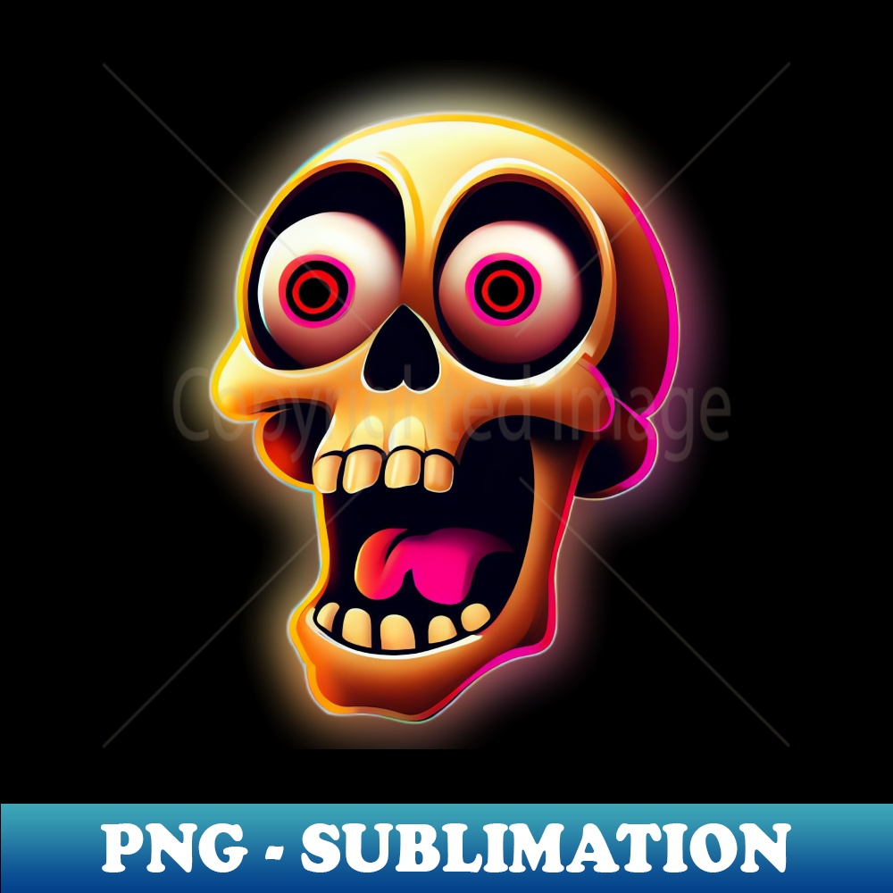 insane skull - PNG Transparent Sublimation Design - Vibrant | Inspire ...
