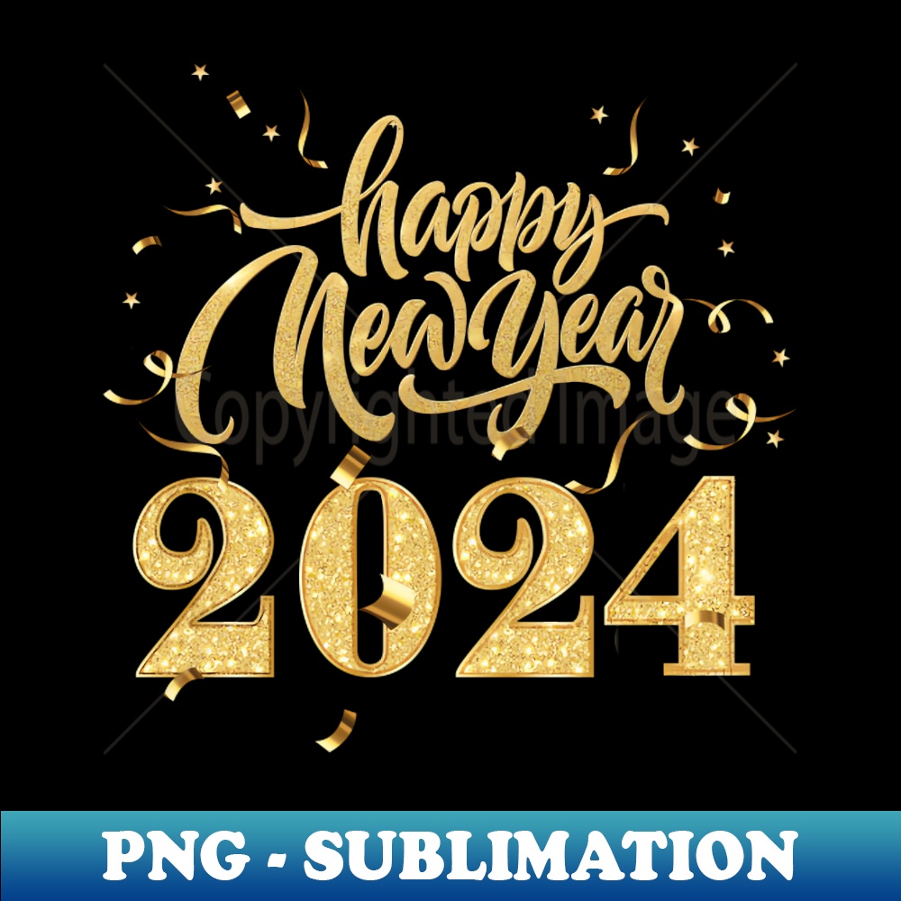 Happy New Year 2024 Confetti New Years Eve - PNG Transparent | Inspire ...
