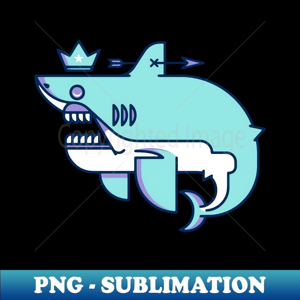 Great White Shark - Premium Sublimation Digital Download - V | Inspire ...