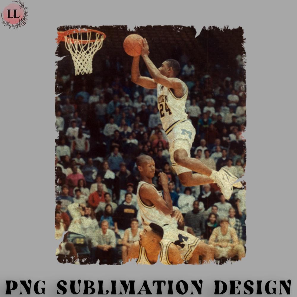 Basketball PNG Jimmy King Dunks Over Jalen Rose Who is Sitti | Inspire ...