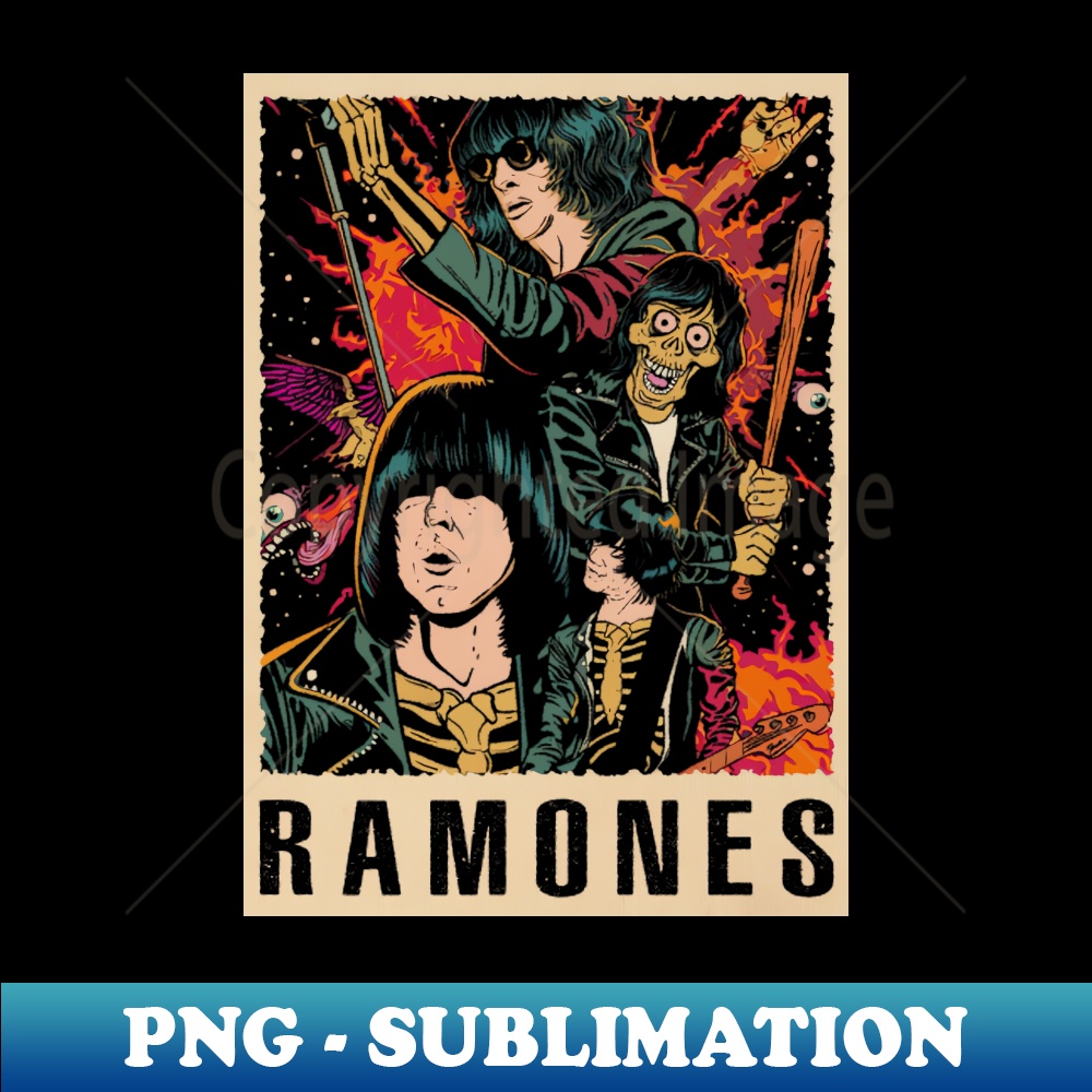 Classic Photo Rock Band - PNG Transparent Sublimation Design | Inspire ...