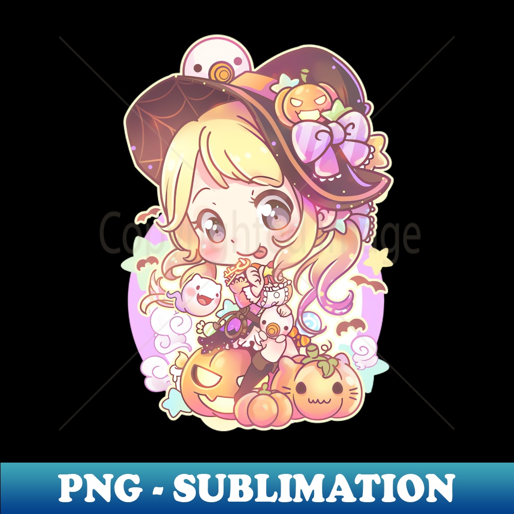 Cute Chibi Lucy Heartfilia Fan Art for Halloween - Instant S - Inspire ...