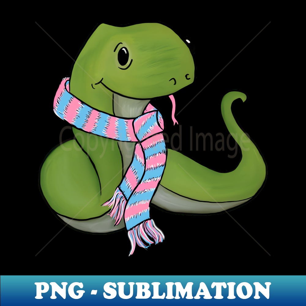 Trans Snake Mascot - PNG Transparent Digital Download File f | Inspire ...