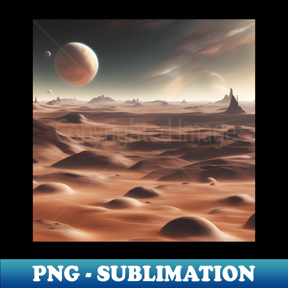 Desert Alien World Landscape - Special Edition Sublimation P | Inspire ...