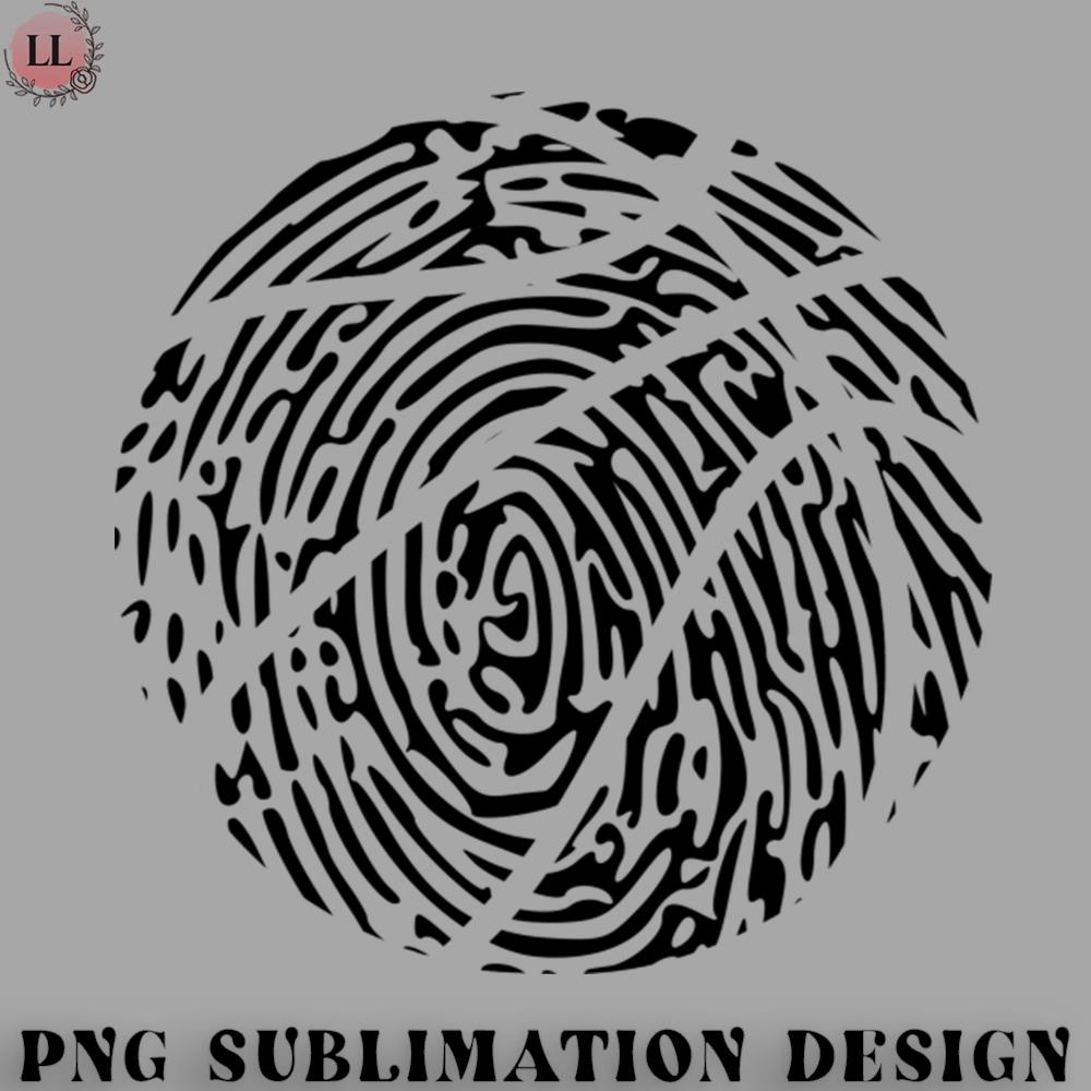 Basketball PNG Basketball fingerprint | Inspire Uplift