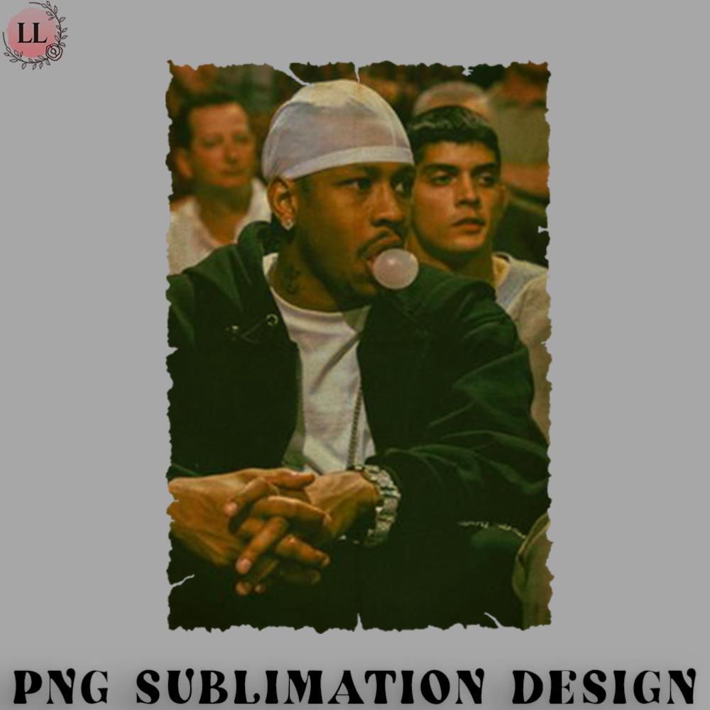 Basketball PNG ALLEN IVERSON CHEWING GUM - Inspire Uplift