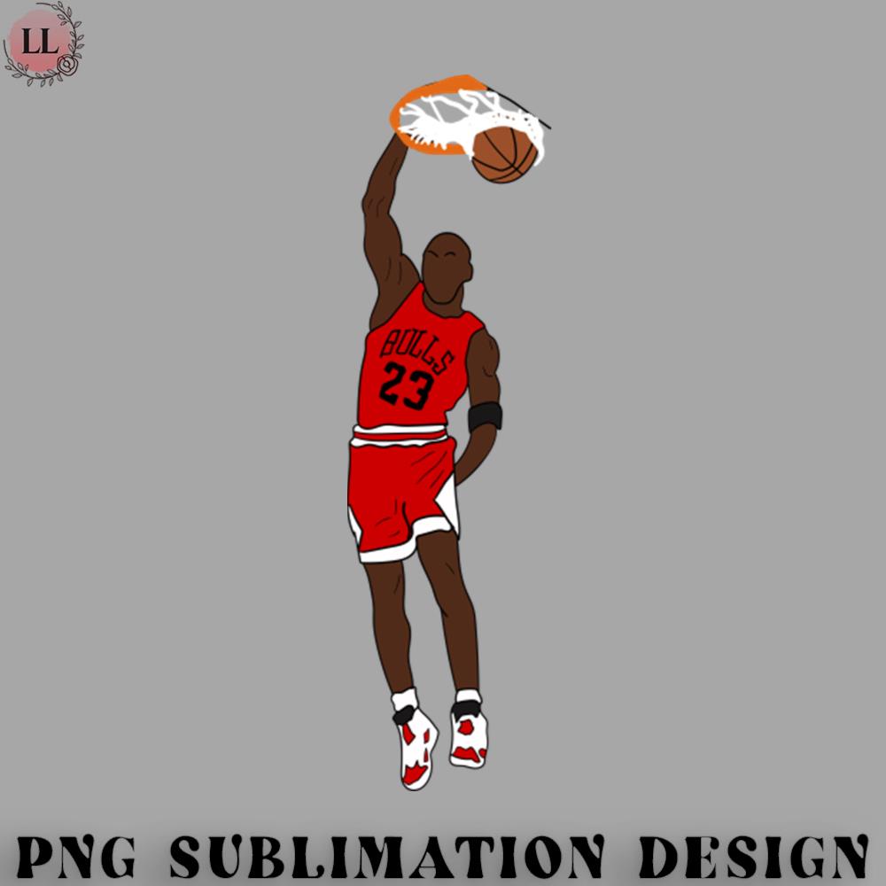 Basketball PNG Michael Jordan Dunk | Inspire Uplift