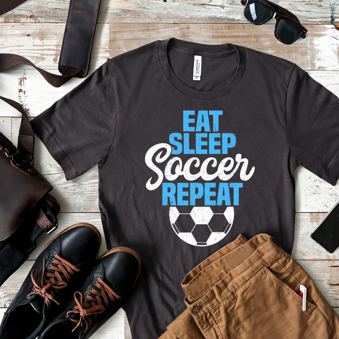 Eat Sleep Soccer Repeat -Instant Digital Download- Soccer Sv | Inspire ...