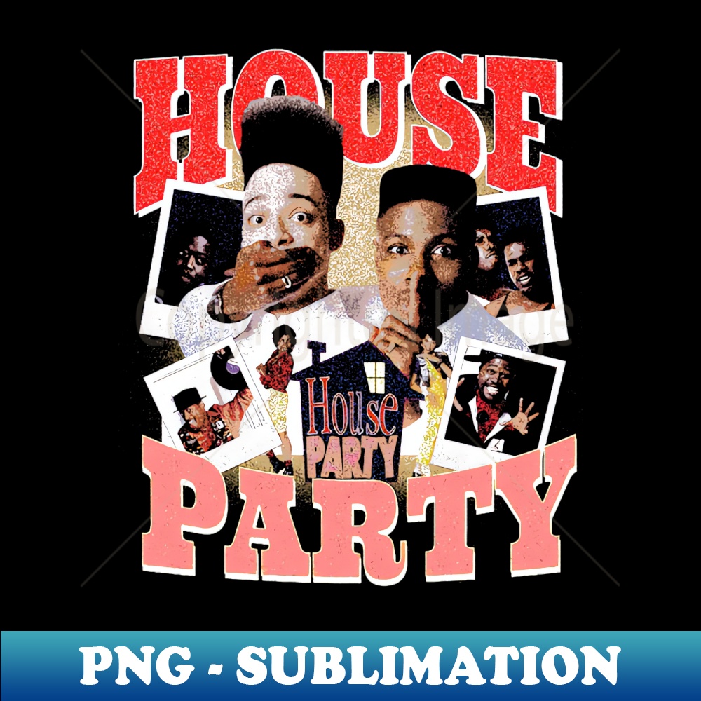 The House Party Bunch - PNG Transparent Sublimation Design - | Inspire ...