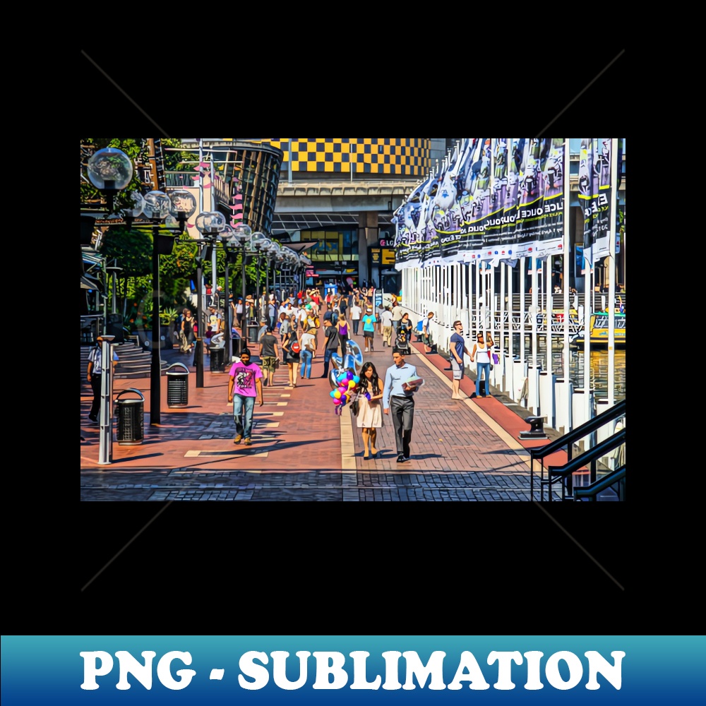 Cockle Bay Wharf Darling Harbour Sydney NSW Australia - Sign | Inspire ...