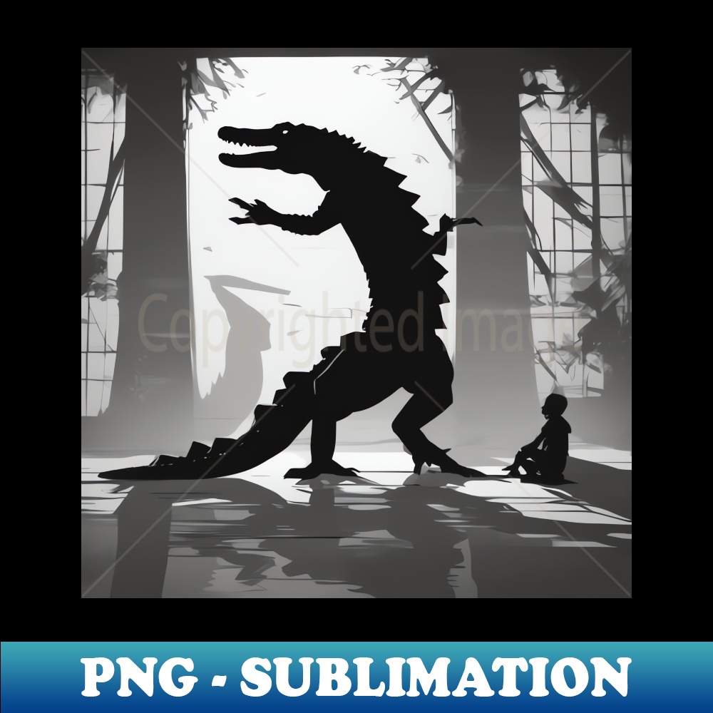 Alligator Shadow Silhouette Anime Style Collection No 96 - S - Inspire ...