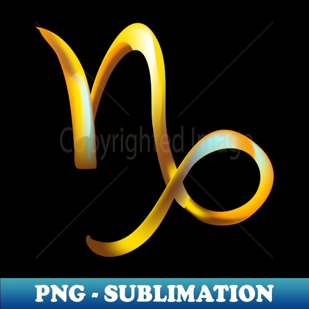 Zodiac signs - Capricorn - PNG Transparent Sublimation Desig | Inspire ...