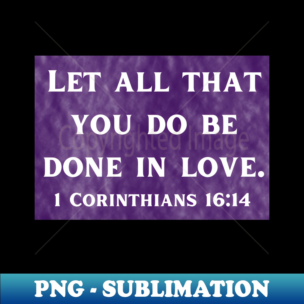 Bible Verse 1 Corinthians 1614 - Exclusive PNG Sublimation D | Inspire ...