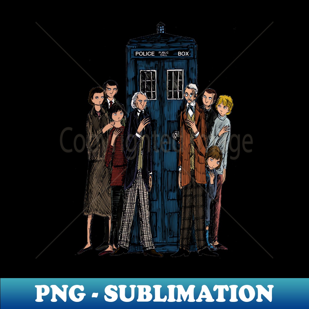 Doctor Who The First Doctors - Exclusive Sublimation Digital | Inspire ...