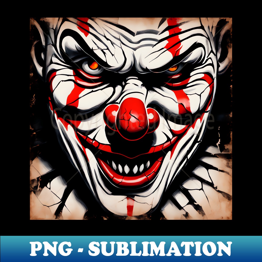 Evil Clown with an terrifying smile and a manic look - High- | Inspire ...