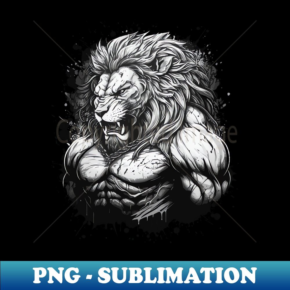 Lion Workout Beast Motivation Power Muscles Leo Mythology Wa | Inspire ...