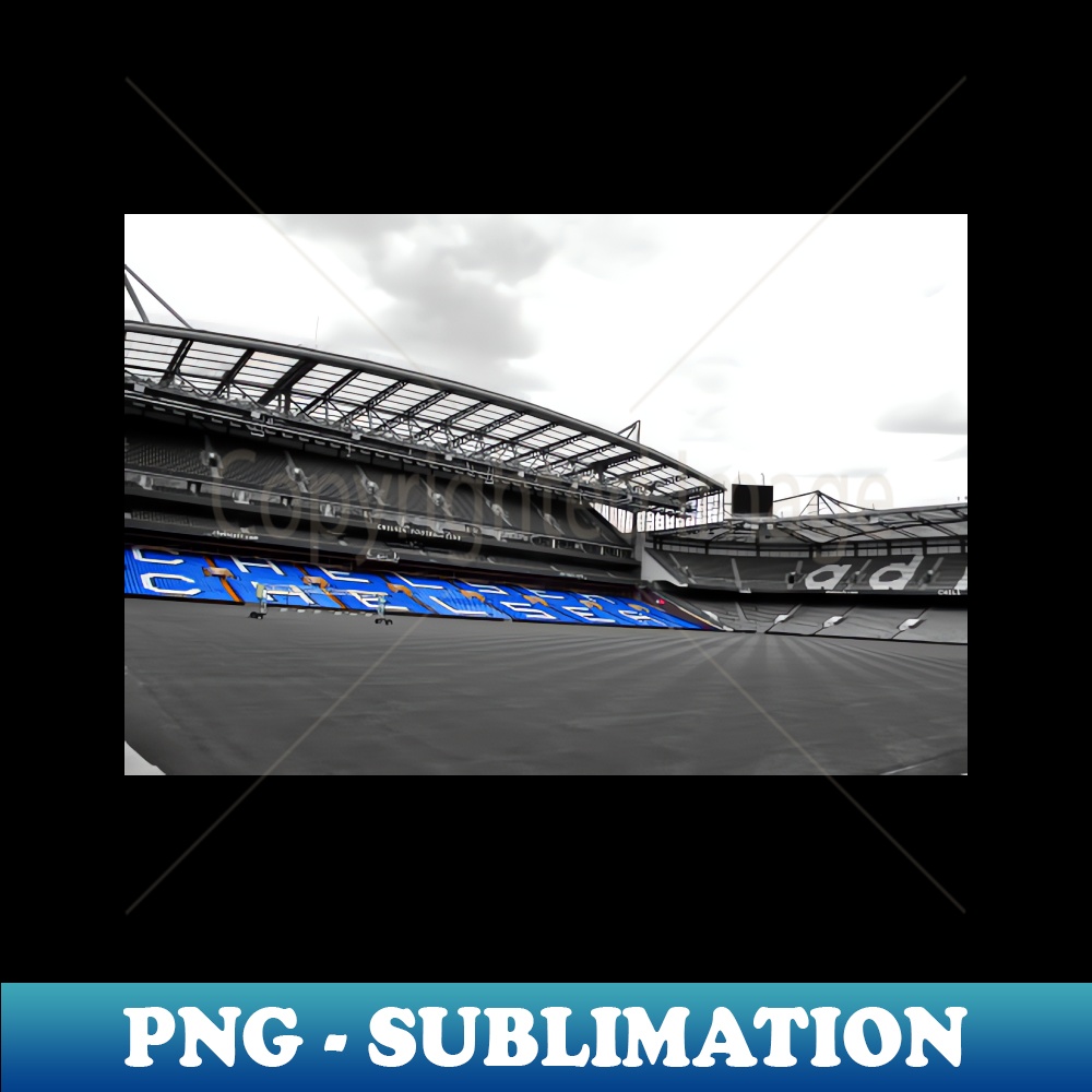 Chelsea FC Stamford Bridge West Stand - PNG Sublimation Digi | Inspire ...