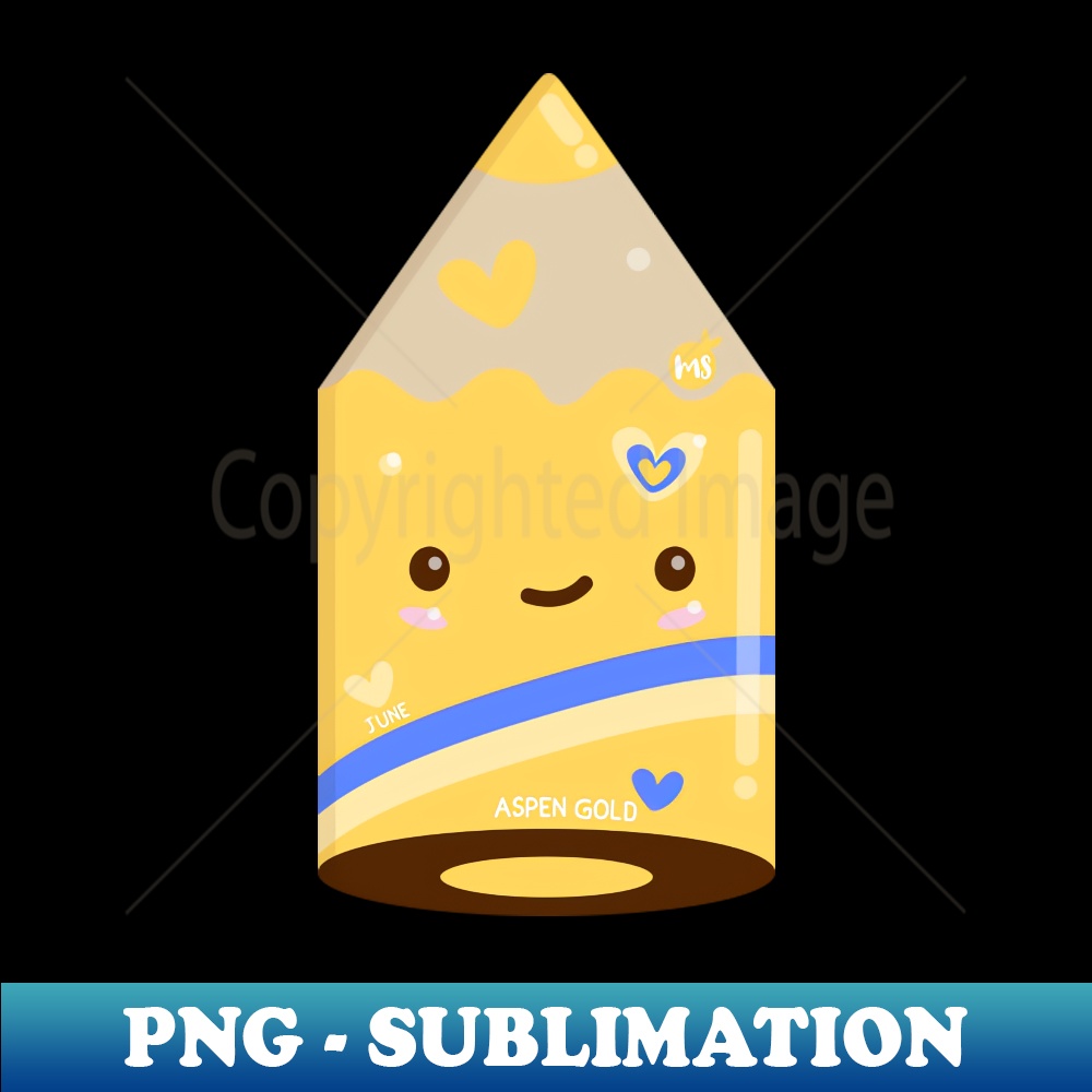 Color June MS - Birthday pencil - PNG Transparent Sublimatio | Inspire ...