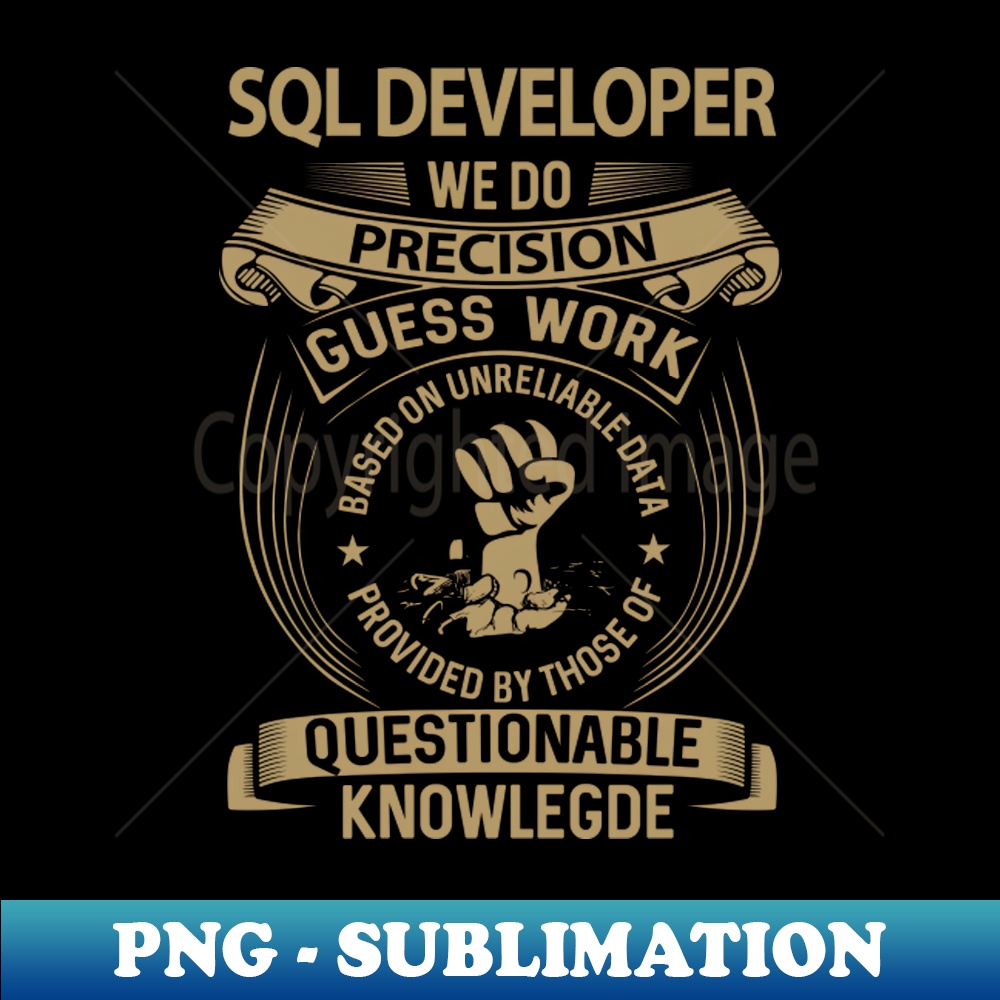 Sql Developer - We Do Precision - PNG Transparent Digital Do | Inspire Uplift