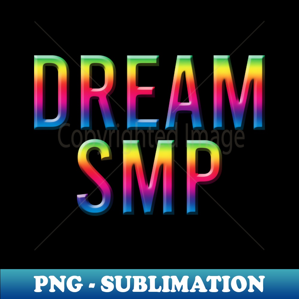 Dream SMP - PNG Transparent Sublimation Design - Bold & Eye- - Inspire ...