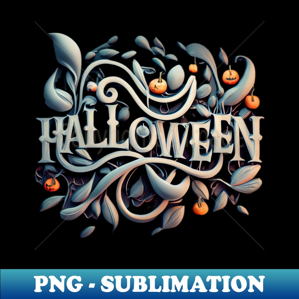Halloween Logo 1 - Signature Sublimation PNG File - Perfect | Inspire ...