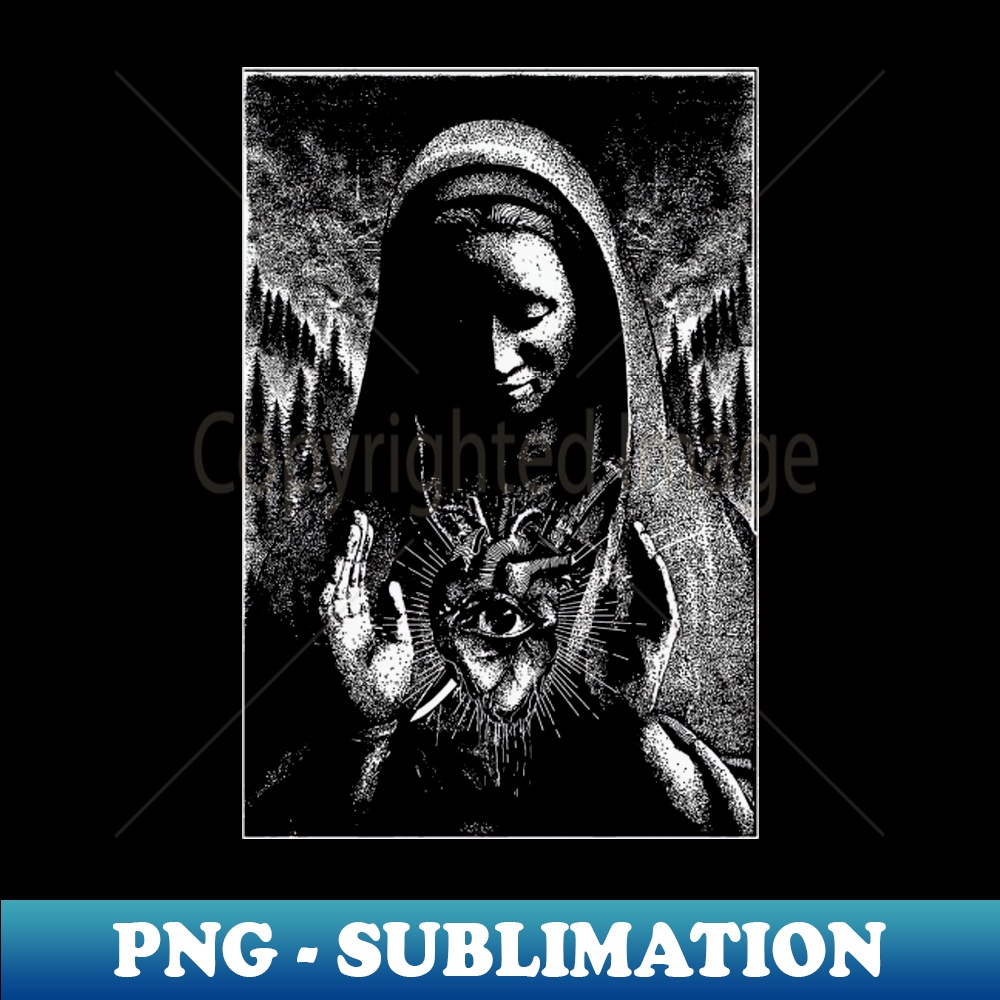 Mother Mary Can See From Her Heart - PNG Transparent Sublima | Inspire ...