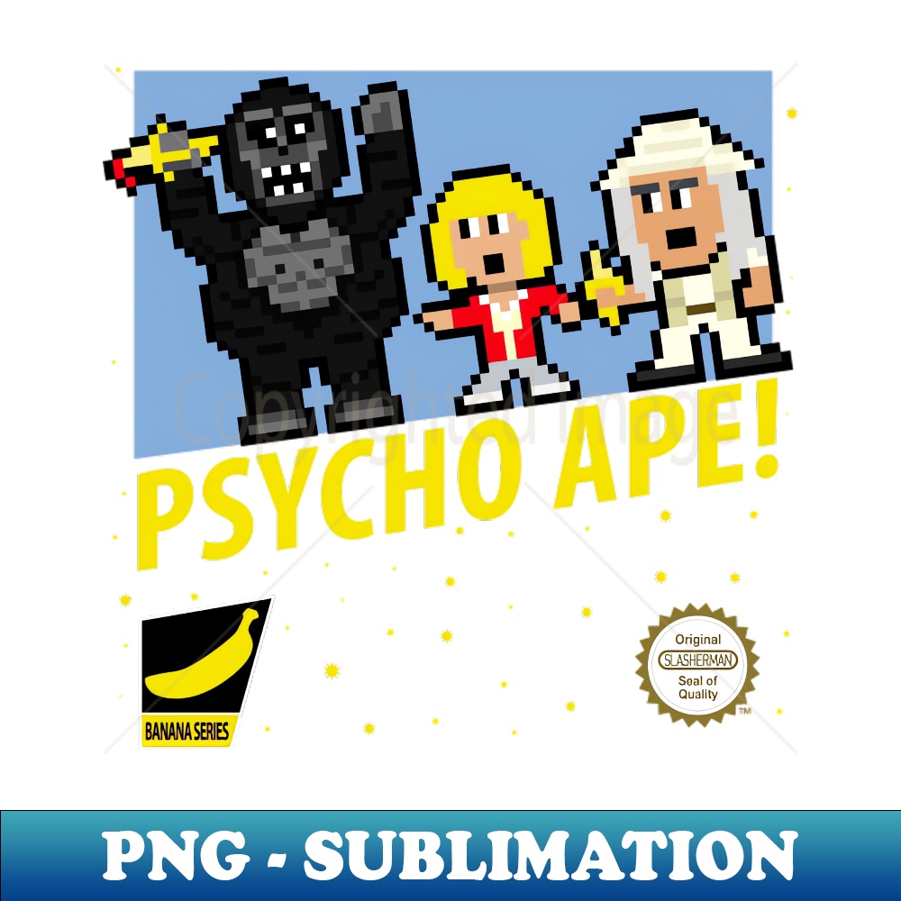 Psycho Ape - Creative Sublimation PNG Download - Bring Your | Inspire Uplift