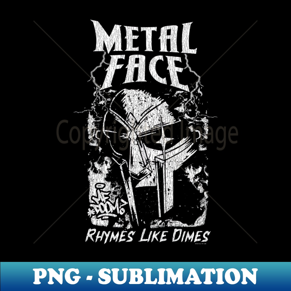 Vintage Bootleg Metal Face White - Special Edition Sublimati - Inspire ...