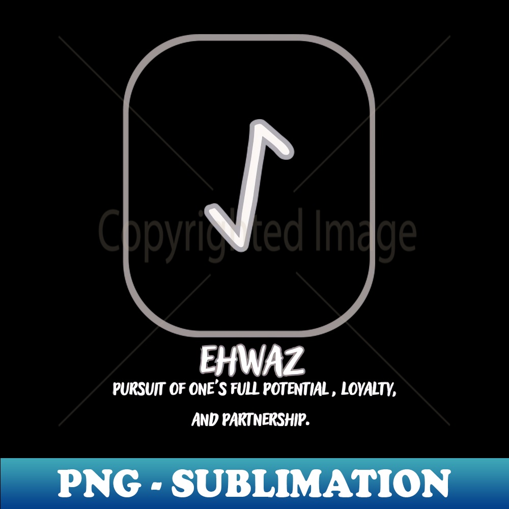 The nordic rune Ehwaz - Premium Sublimation Digital Download | Inspire ...