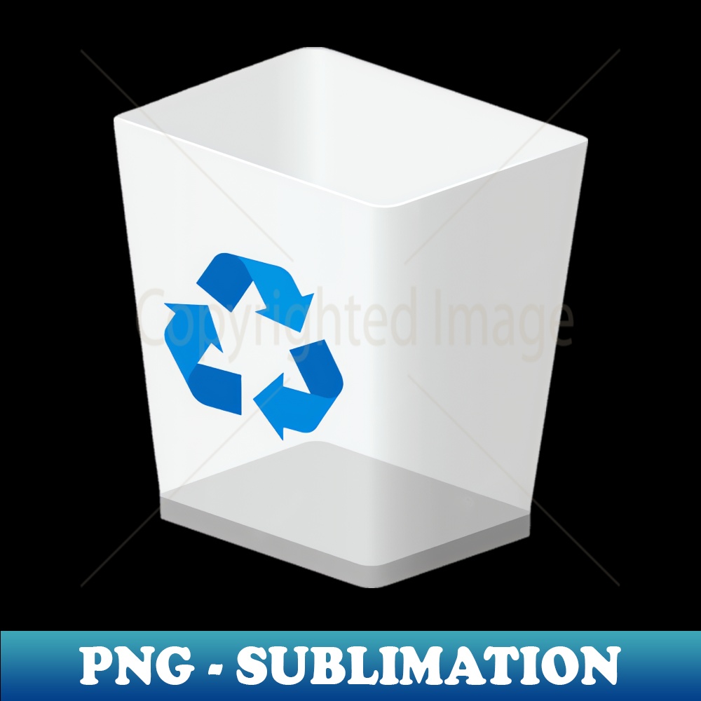 Windows 10 Recycle Bin Empty - Elegant Sublimation PNG Downl - Inspire ...