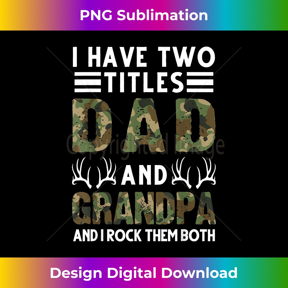 I have two titles Dad and Grandpa Hunting Deer - Contemporar | Inspire ...