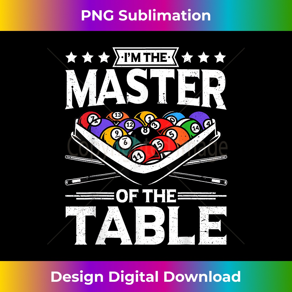 Billiards Master of the Table 8 Ball Men Women Pool Funny - | Inspire ...