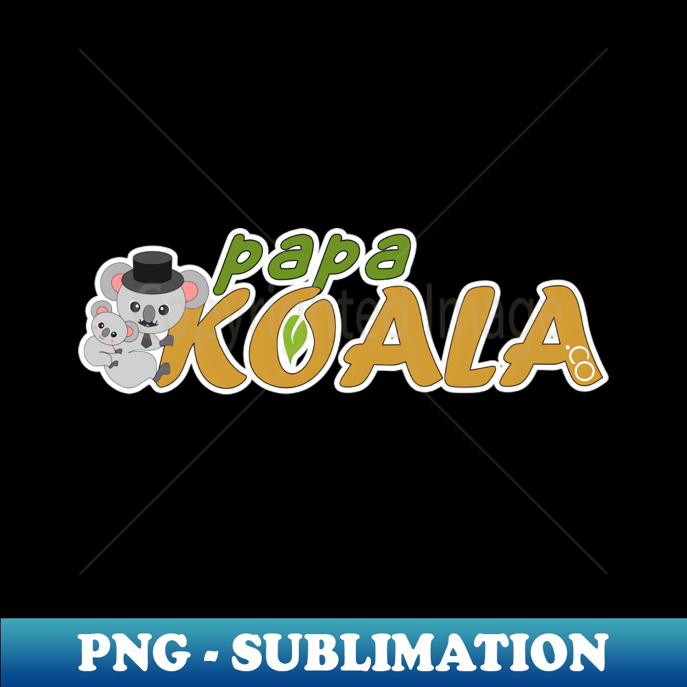 Papa Koala Co - Vintage Sublimation PNG Download - Transform | Inspire ...