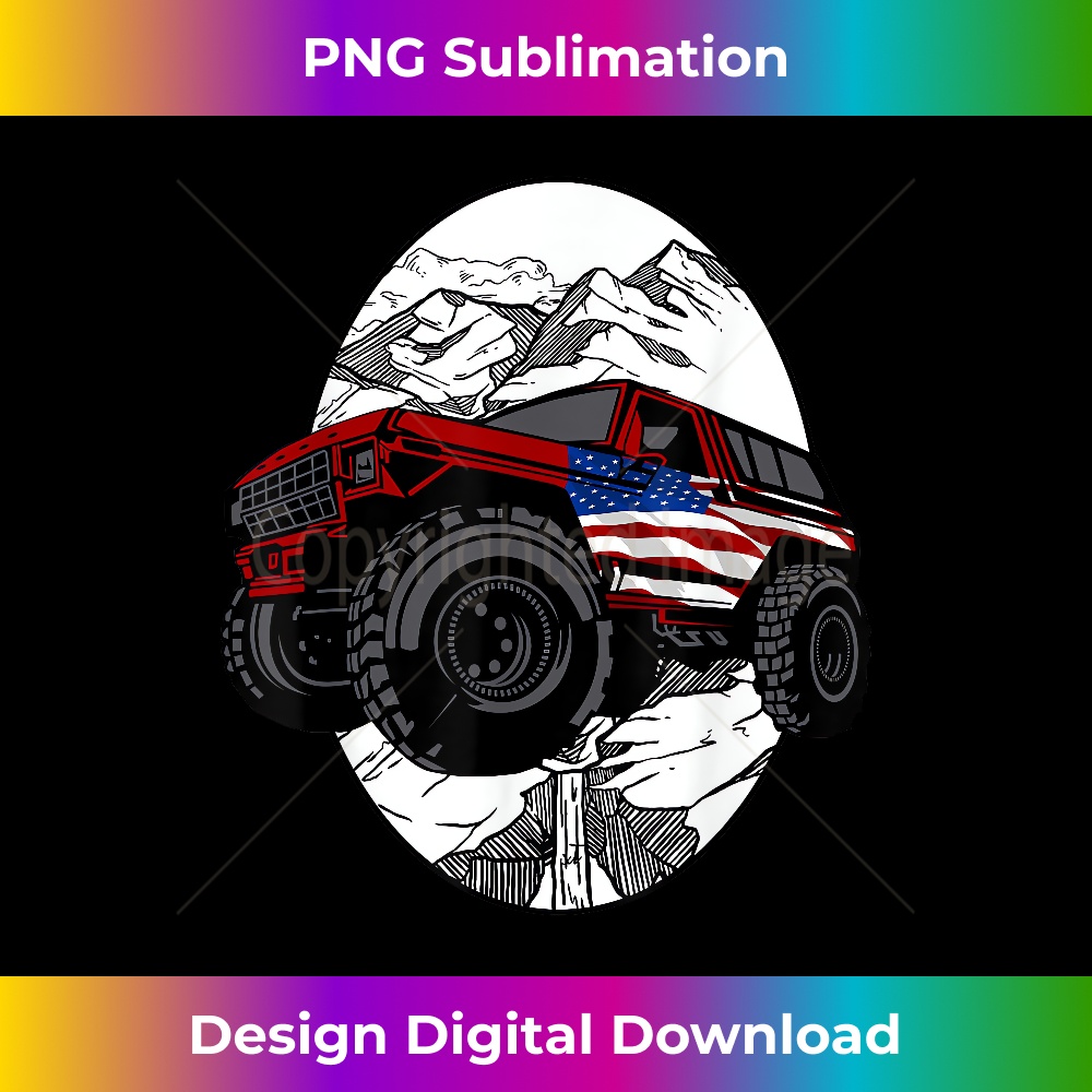 Overlanding Off Roading American Flag - Sublimation-Optimize - Inspire ...