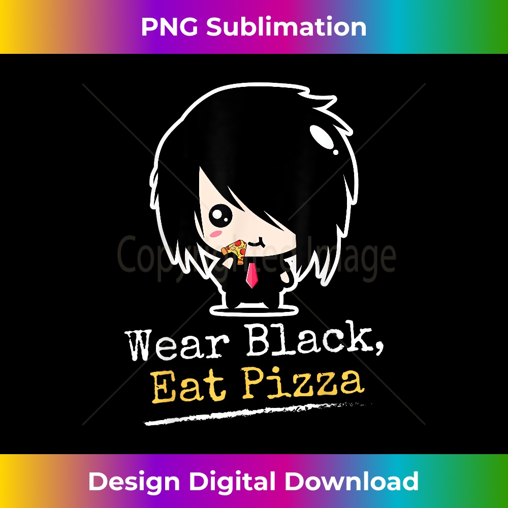 Wear Black Eat Pizza Emo Clothes for Boys Funny Emo - Soph - Inspire Uplift