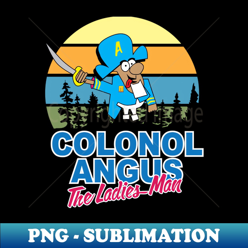 Colonel Angus - PNG Transparent Digital Download File for Su - Inspire ...