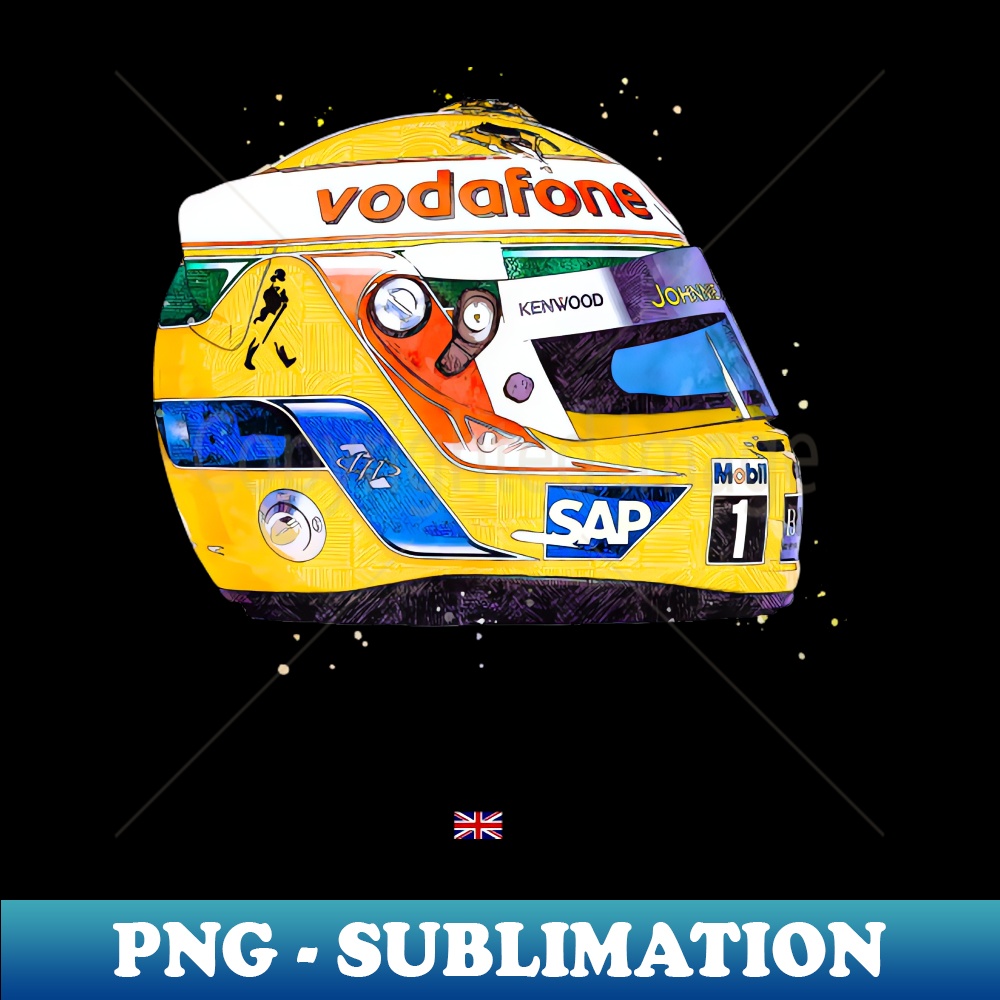 F1 2008 Lewis Hamilton Crash Helmet - Sublimation-Ready PNG | Inspire ...