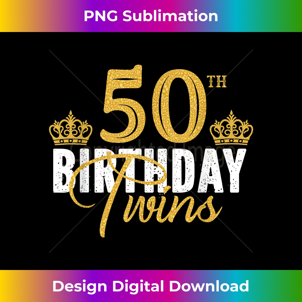 50th Birthday Twins 50 Years Old Twin Brother And Sister - E | Inspire ...