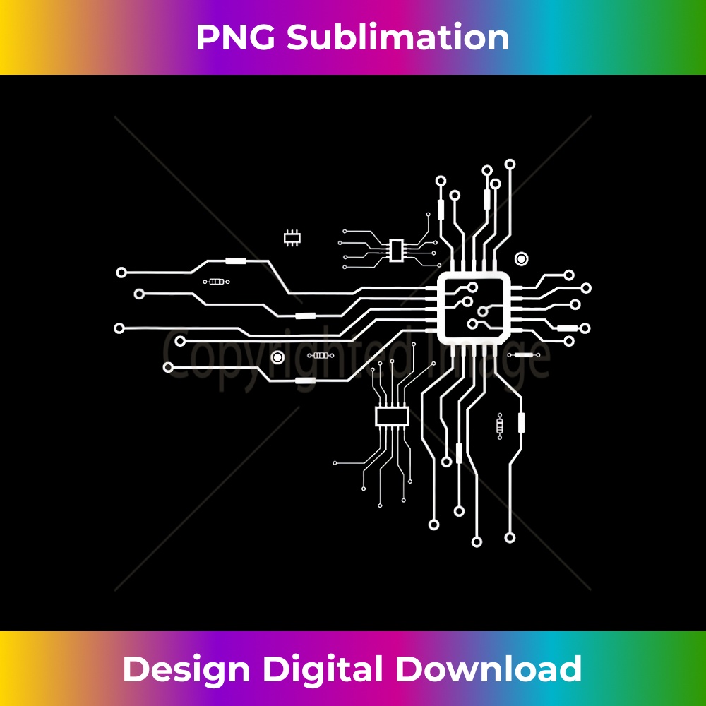 CPU Heart Shaped Electronic Chipset Board Engineer - Contemp | Inspire ...
