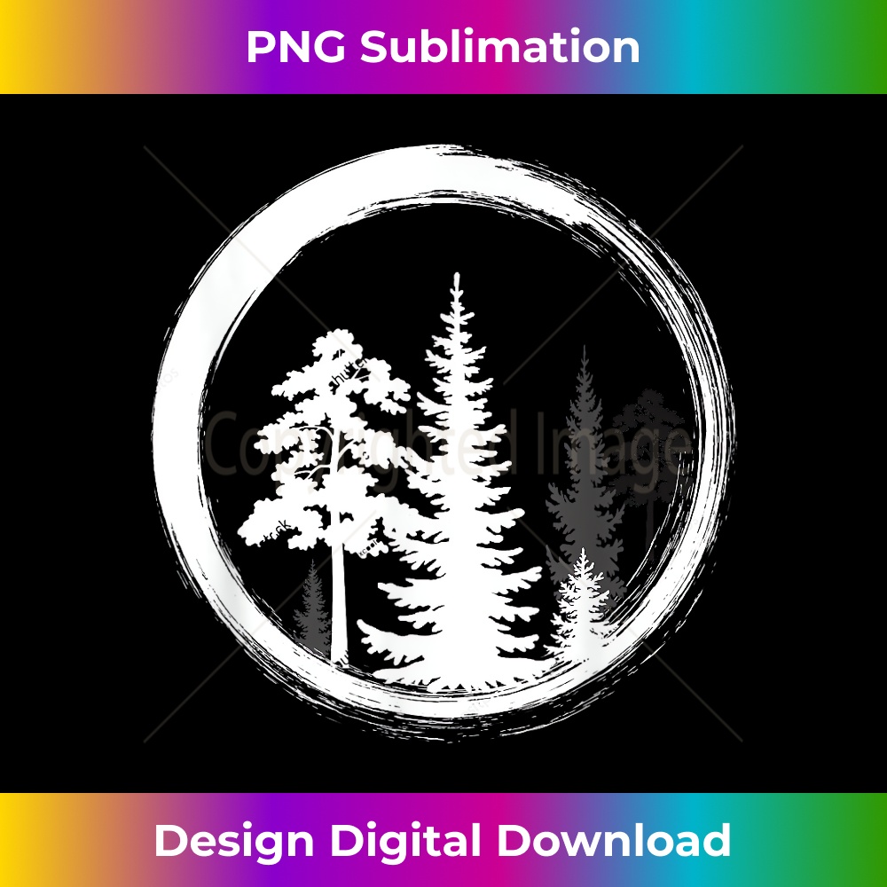 Minimalist Tree Design Forest Outdoors and Nature Graphic - | Inspire ...