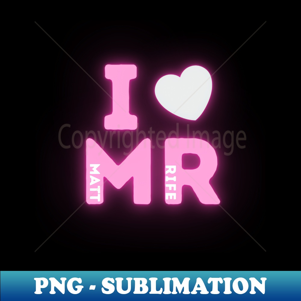 Matt Rife - I heart Matt Rife - Sublimation-Ready PNG File - | Inspire ...