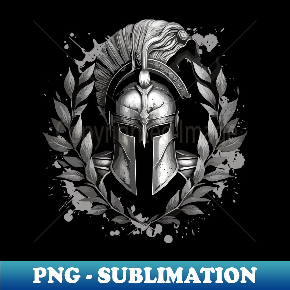 Spartan Helmet Crest Gym Sparta Gladiator Greek Workout Myth - Inspire ...