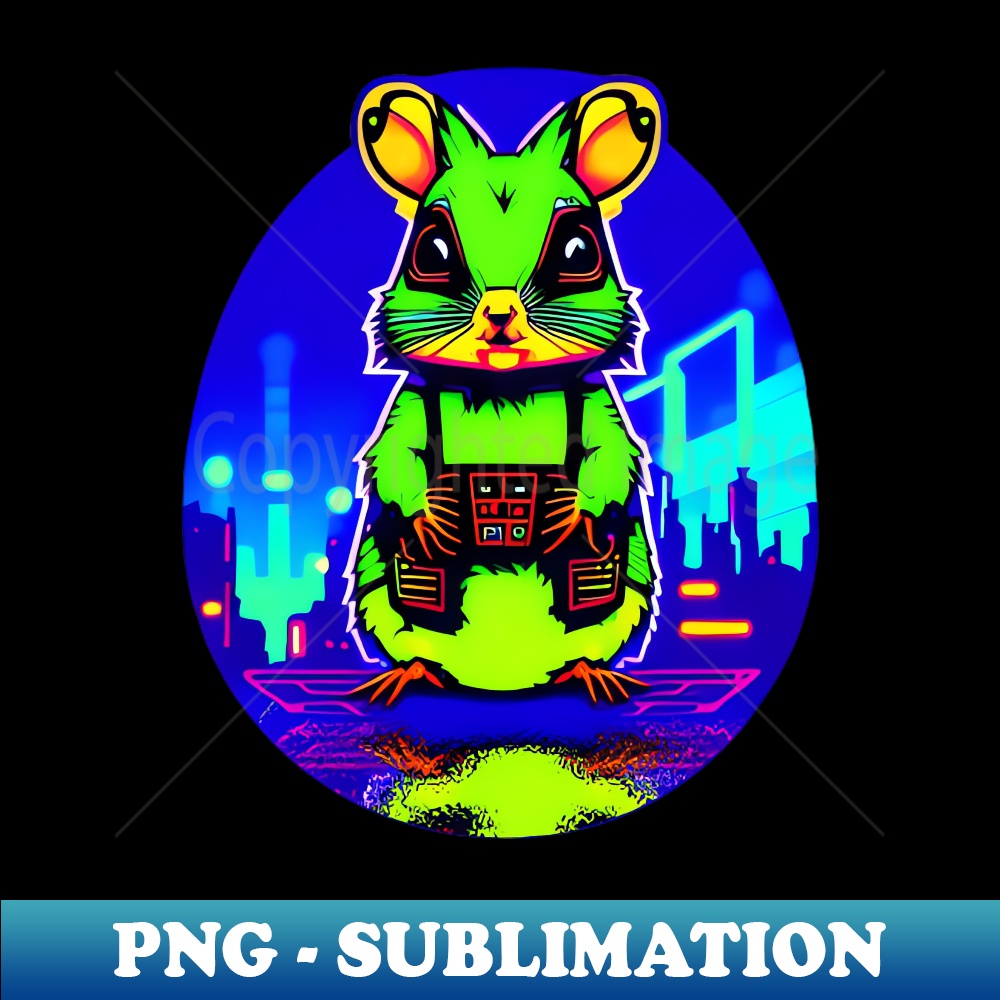 Cyberpunk Chipmunk - Creative Sublimation PNG Download - Per | Inspire ...