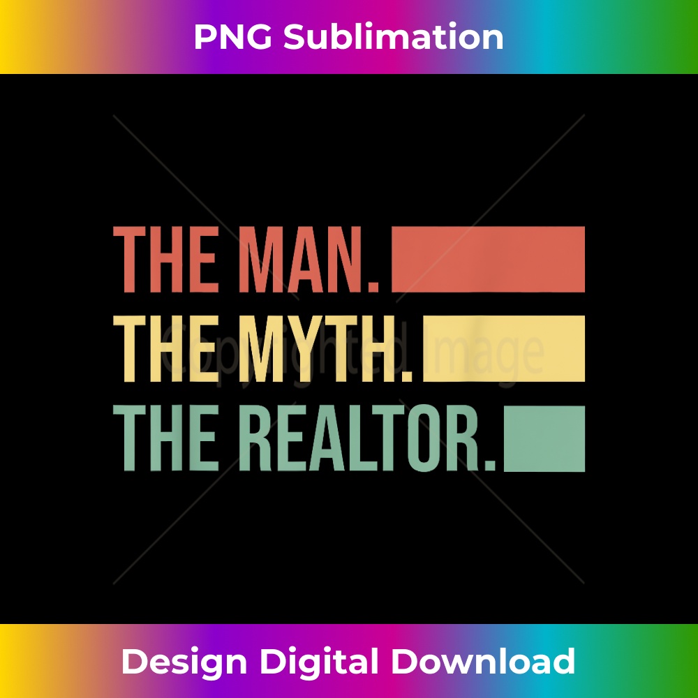 70s Retro The Man Myth Realtor Real Estate Agent Broker - Sl | Inspire ...