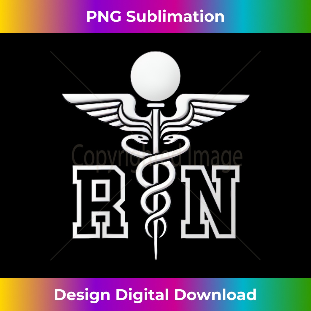 RN Registered Nurse - Caduceus medical symbol - Artisanal Su | Inspire ...
