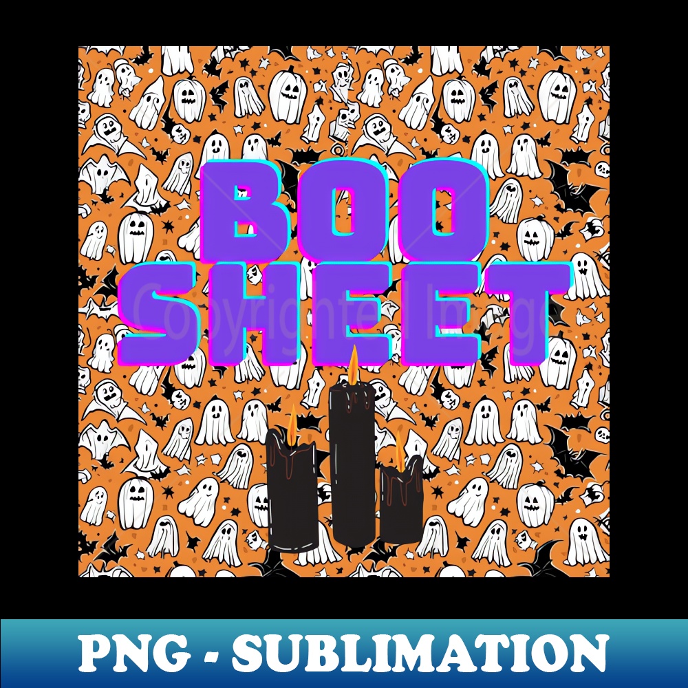 Boo sheet - Vintage Sublimation PNG Download - Stunning Subl | Inspire ...