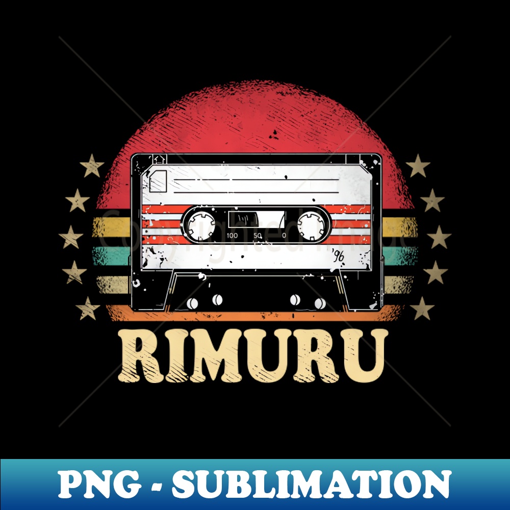Personalized Name Rimuru Vintage Styles Cassette Anime - Ret - Inspire ...
