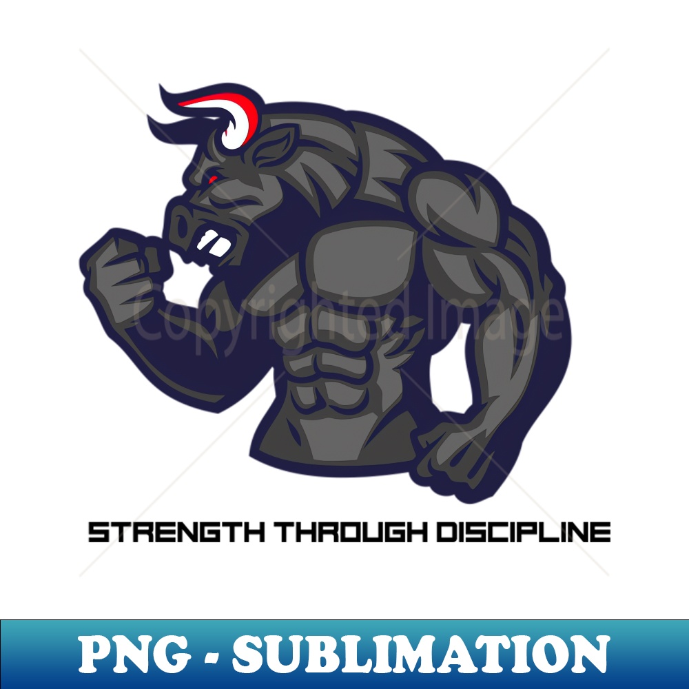 strength through discipline - Instant Sublimation Digital Do | Inspire ...